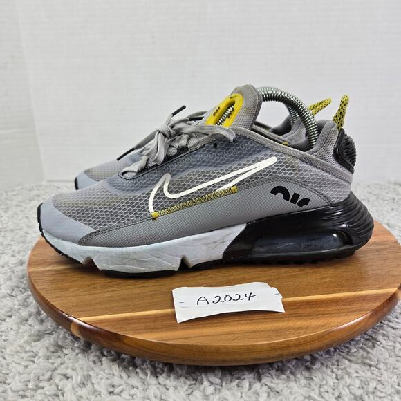 Nike | Shoes | Nike Air Max 290 Gs Wolf Grey Athletic Lace Up Sneakers ...